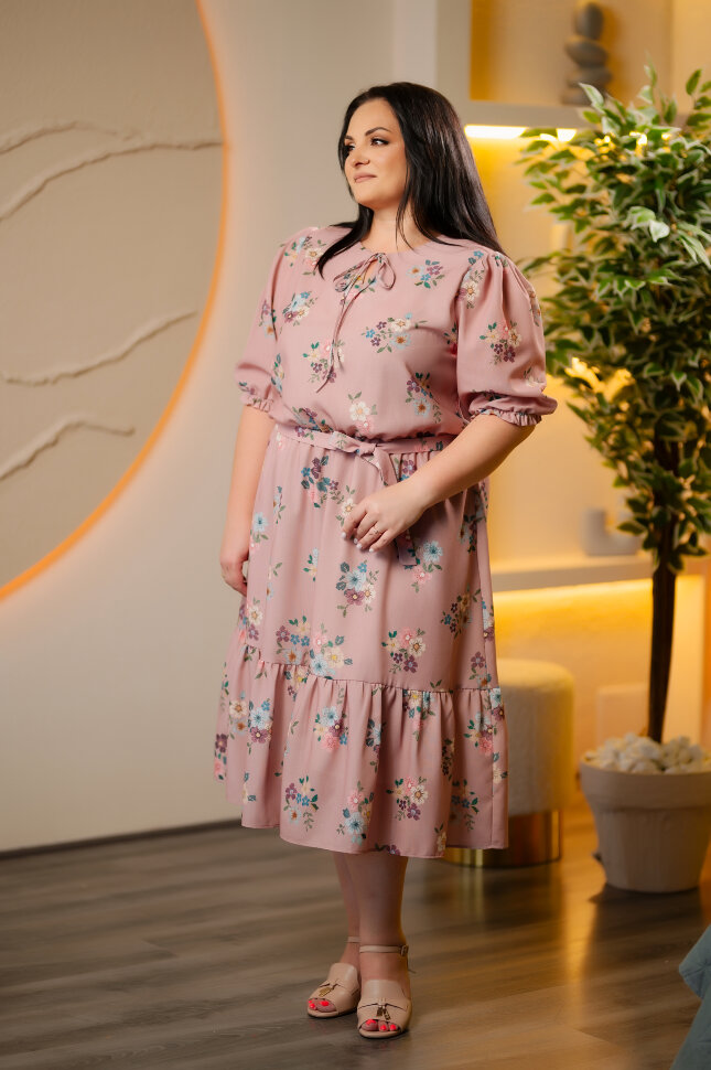 -20% Rochie ROF027A (roz pudrat)