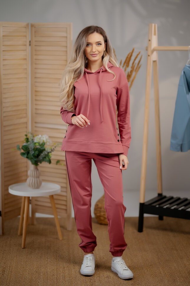 Costum CTF069A (roz pudrat închis)