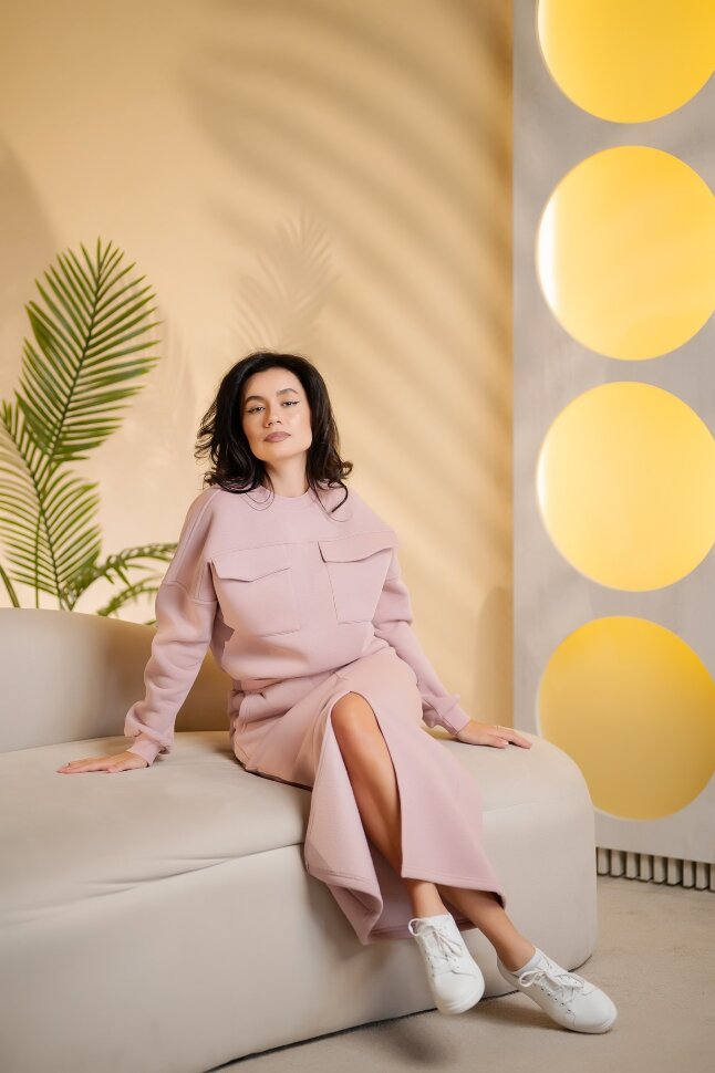 Costum CTF054A (roz pudrat)