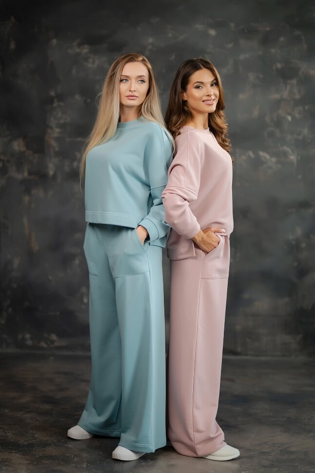 Costum CTF053A roz pudrat